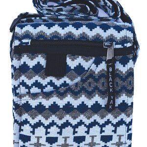 Fairtrade Aztec Crossbody Bag: Zip & Fold Travel Bag - Etsy