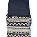Fairtrade Aztec Crossbody Bag: Zip & Fold Travel Bag - Etsy