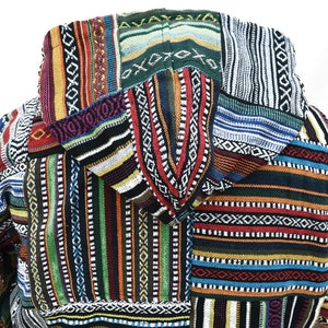 Handcrafted Gheri Cotton Patchwork Jacket With Fleece Lining - Cosy and ...