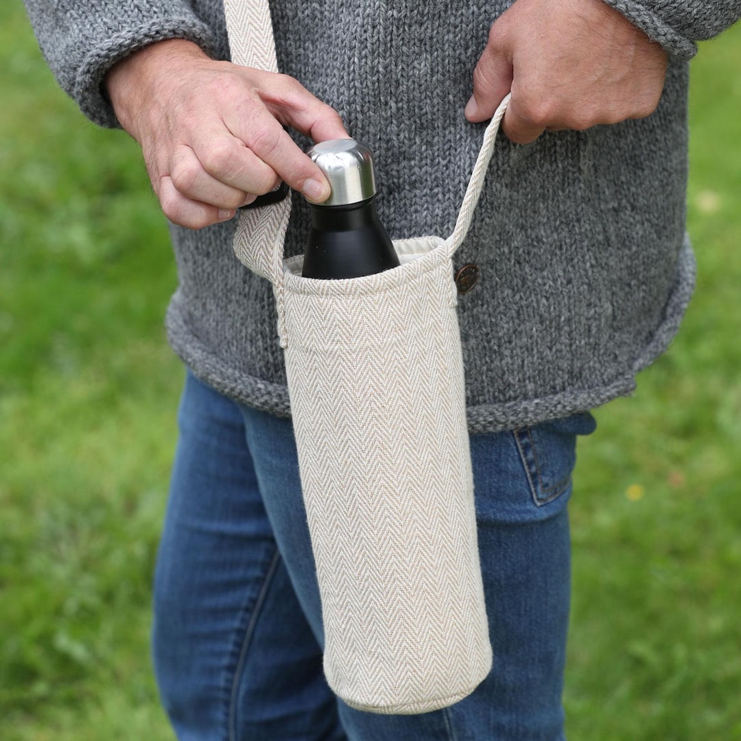 Drinks Bottle Bag - Shoulder Drink Bottle Bag With Adjustable Strap ...