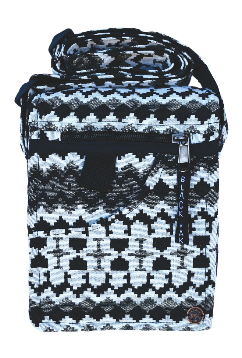 Fairtrade Aztec Crossbody Bag: Zip & Fold Travel Bag - Etsy