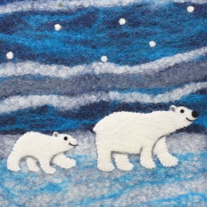Polar Bear Hot Water Bottle Cover - 2 Litre Fashy Hot Water Bottle ...