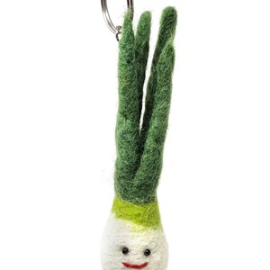 Handmade Felt Food Keychains: Fair Trade Wool Keyrings - Etsy