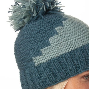 Fair Trade Pure New Wool Big Bobble Hat With Fleece Lining - Trail ...