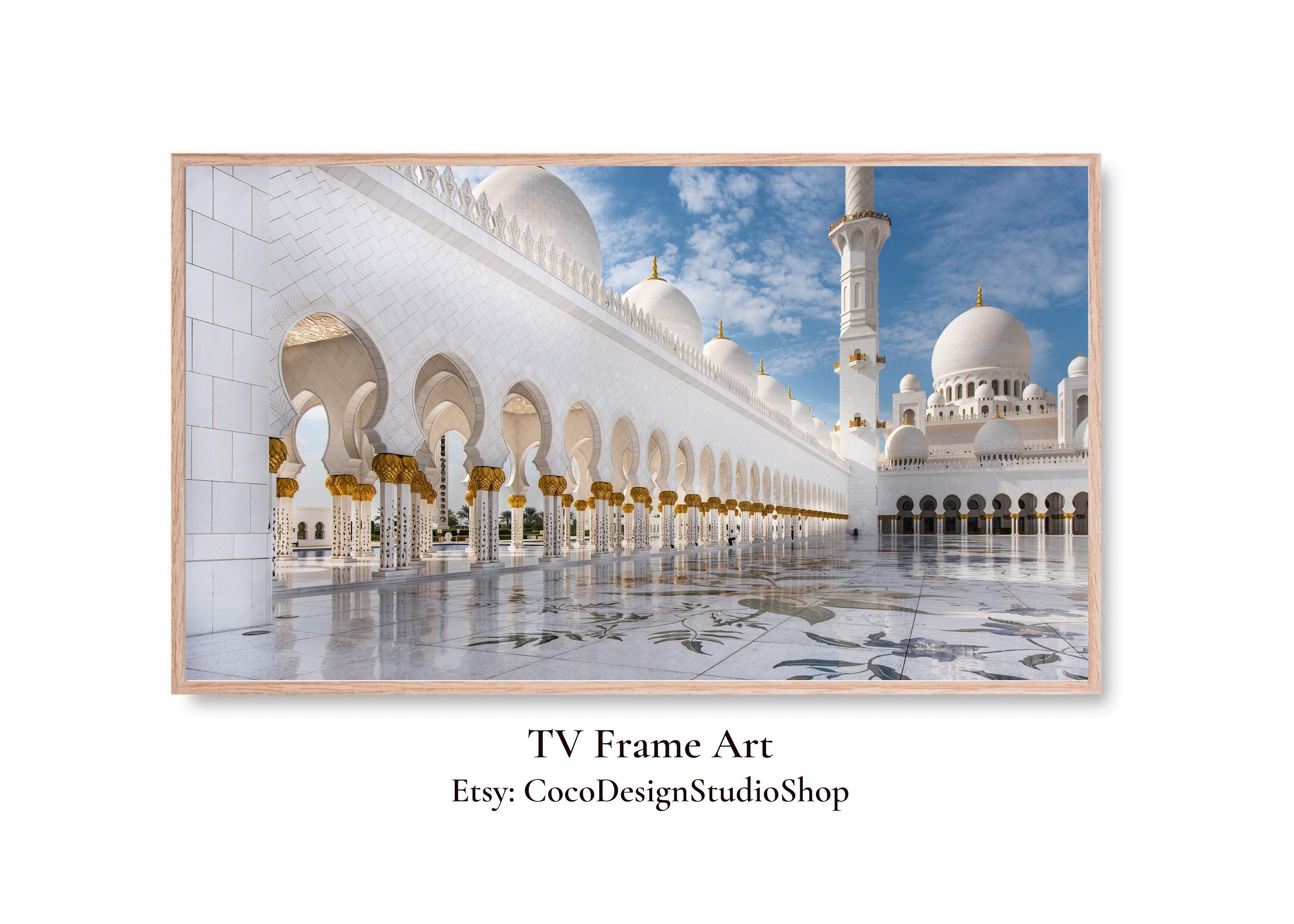 Islamic Samsung Frame TV Art Set of 4 Mosque Tv Art Ramadan - Etsy