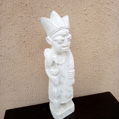 Obatala Icon Orisha Obatala Carving Yoruba Ifa Santeria Etsy