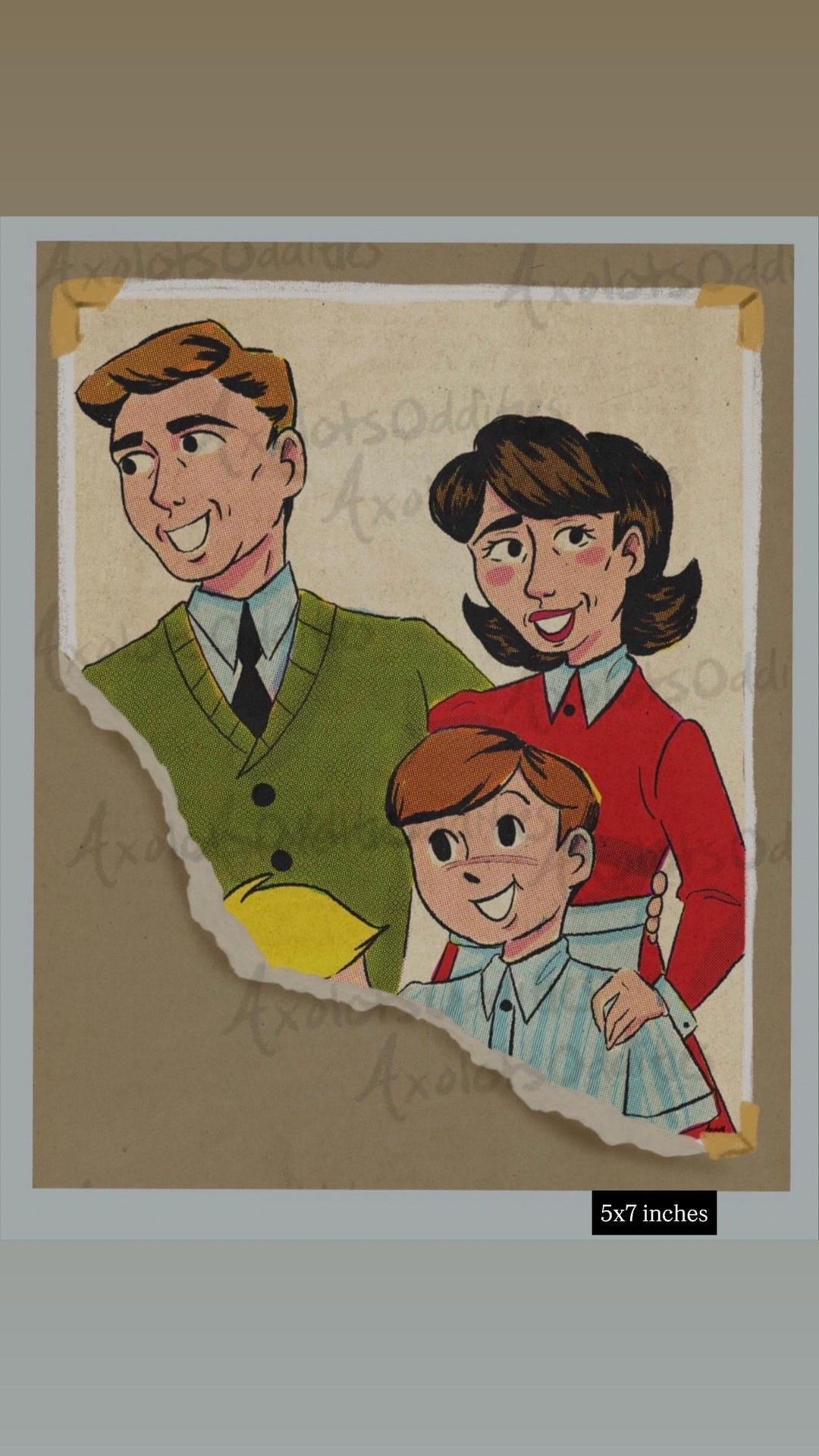 Perfect Family 5x7 Print - Etsy