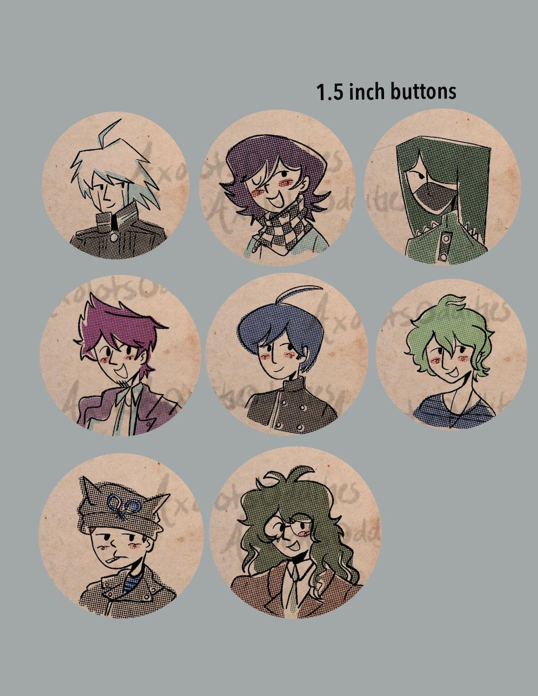 Ultimate V3 Boy Buttons - Etsy