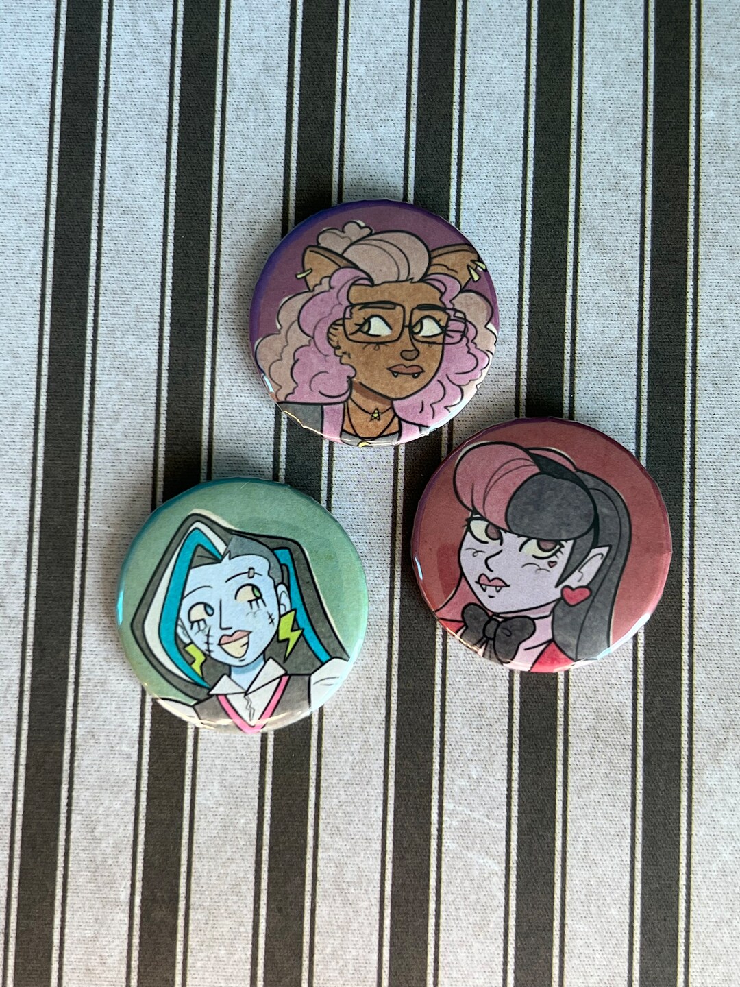 Monster High Buttons - Etsy