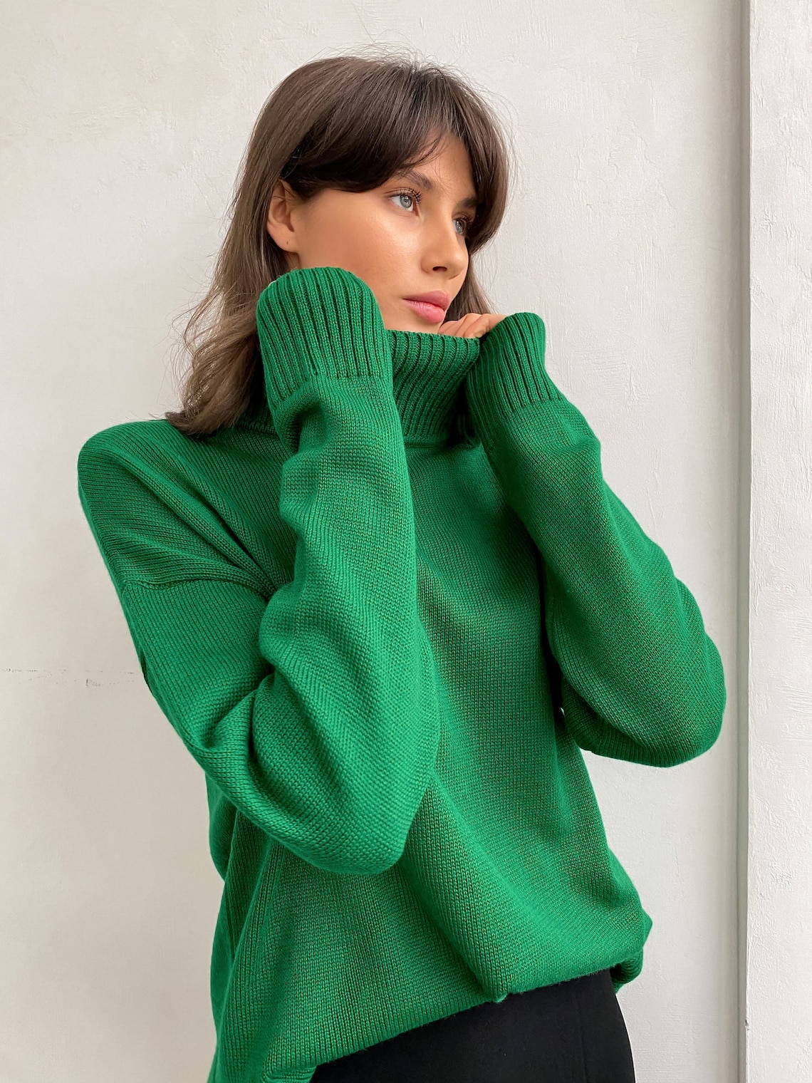 Pull à col roulé - Etsy France