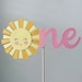 Sunshine One Cake Topper, Sun Cake Topper, First Birthday Cake Topper ...