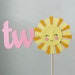Sunshine One Cake Topper, Sun Cake Topper, First Birthday Cake Topper ...