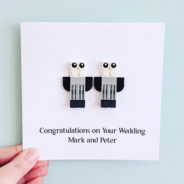Lego® Wedding Card - Etsy