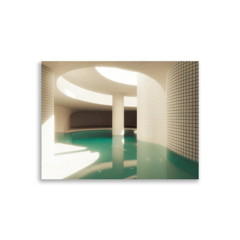 The Back Rooms Level 37 Inspired Poster - Tranquil Waters: Find ...