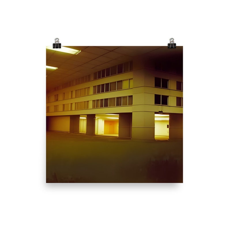 Back Rooms Liminal Space Empty Building: Don't Get List! - Etsy