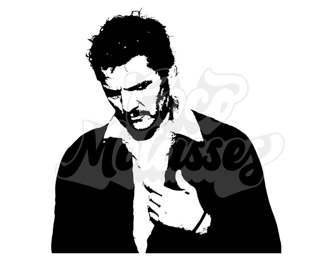 Pedro Pascal SILHOUETTE SVG Pedro Shirt Svg Pedro Pascal - Etsy