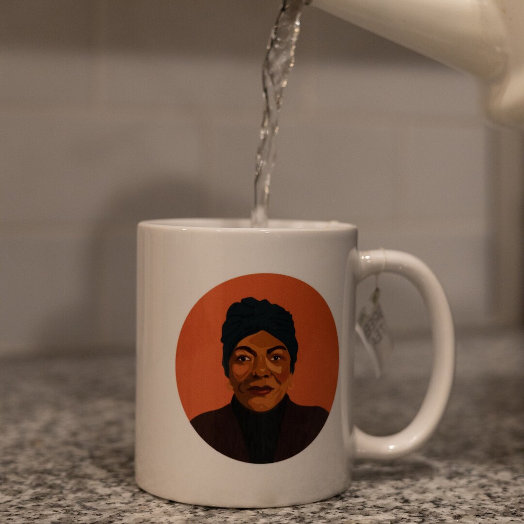 Maya Angelou Portrait Mug - Etsy
