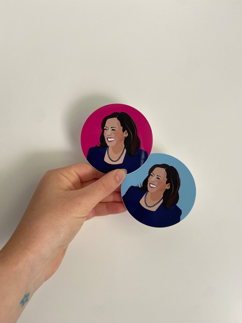 Kamala Harris Sticker - Etsy