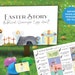Easter Egg Scavenger Hunt Bible Story Printable | Christian Easter Egg ...