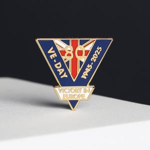80th Anniversary Ve Day Badge - Etsy