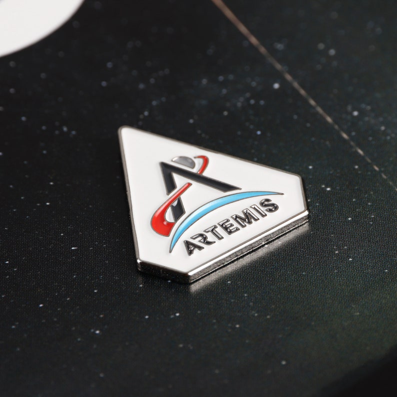 NASA Artemis Pin Badge - Etsy