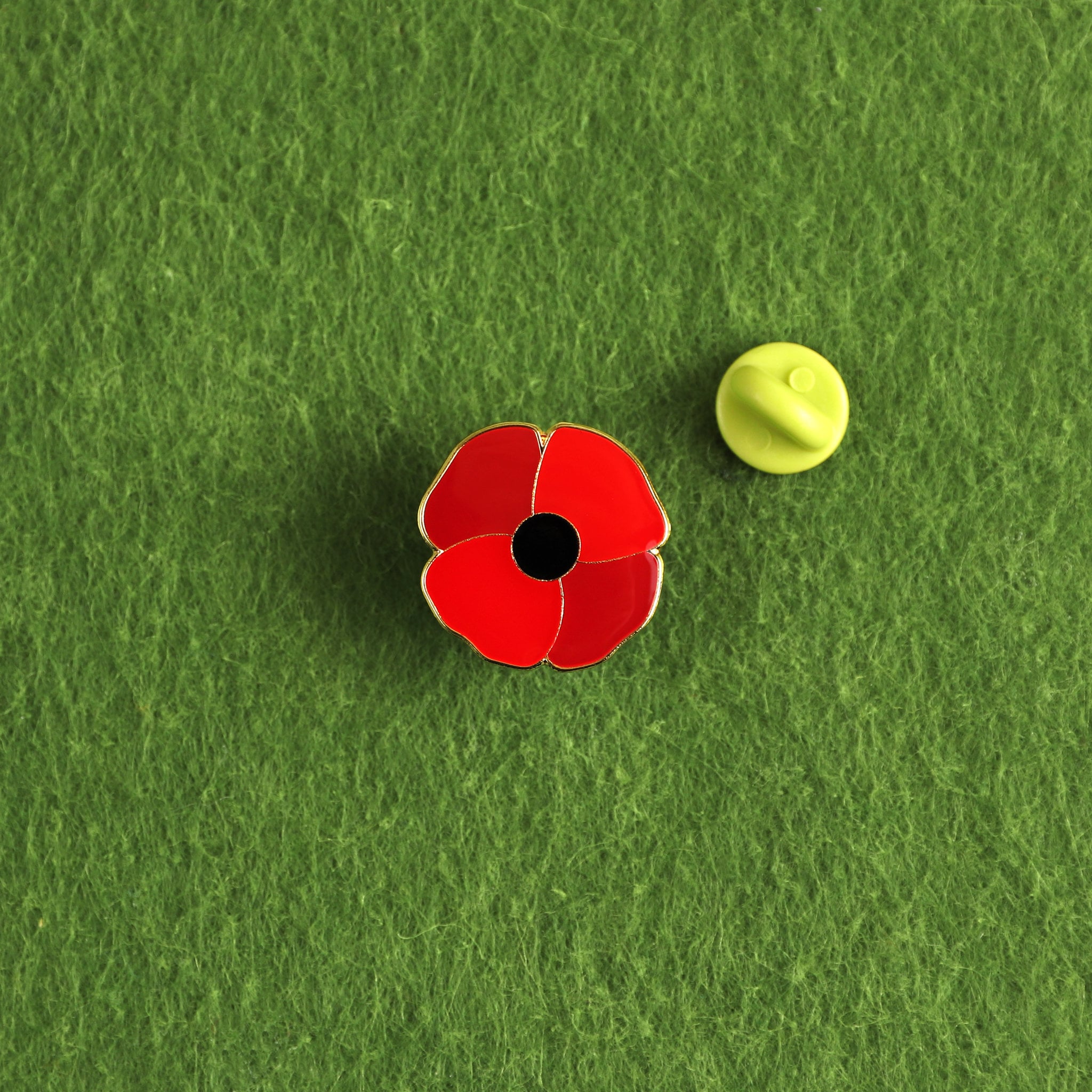 Remembrance Day Poppy Pin - Etsy Australia