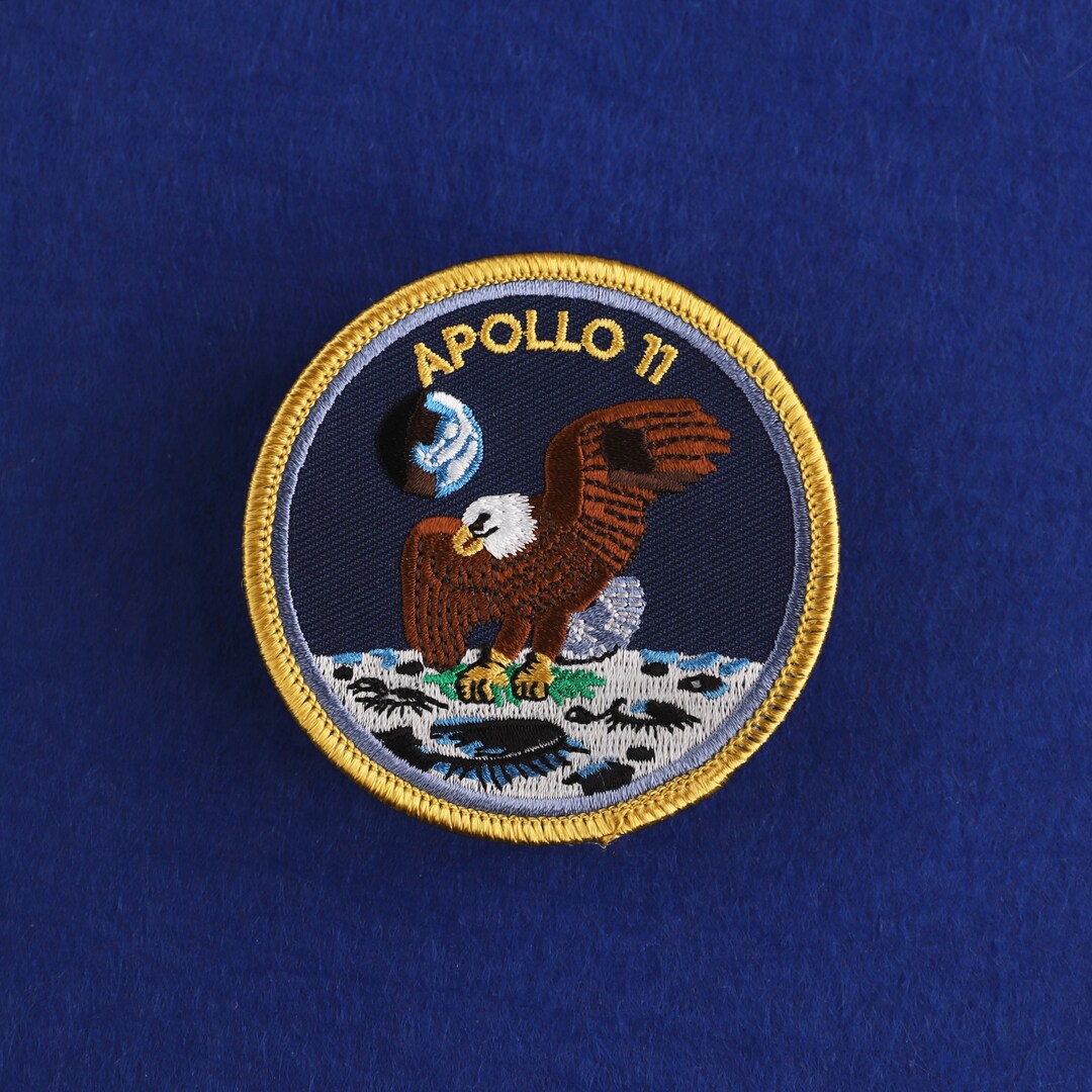 NASA Crew Apollo 11 Embroidered Patch - Etsy