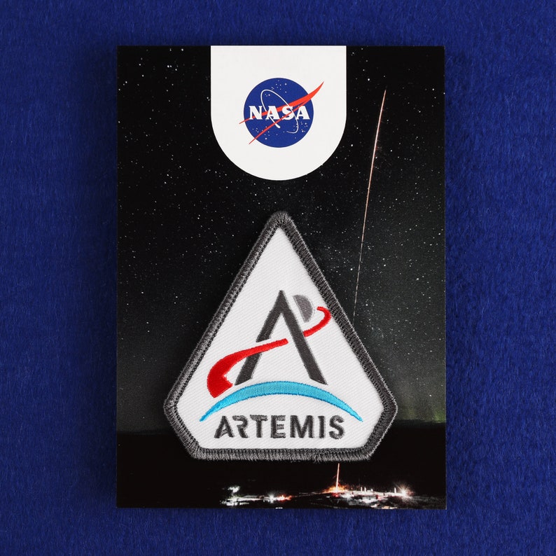 NASA Artemis Embroidered Patch - Etsy