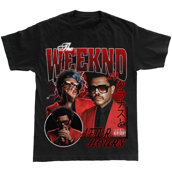 The Weeknd Graphic Tshirt - Etsy UK