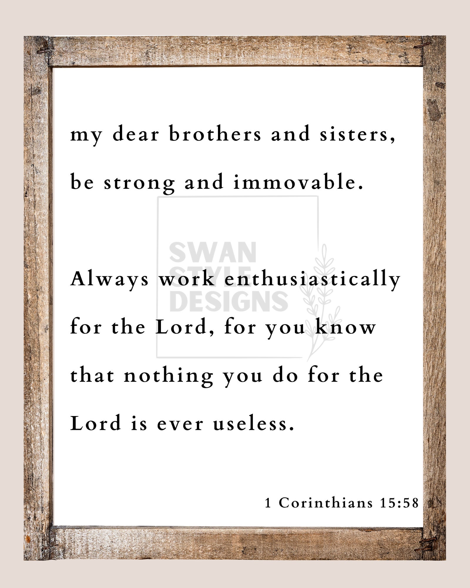 1 Corinthians Printable / Bible Verse Printable / Bible Wall Art ...