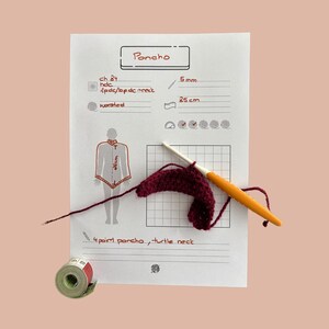 Printable Crochet Project Planner Pattern Template, Yarn Stash & Hook ...