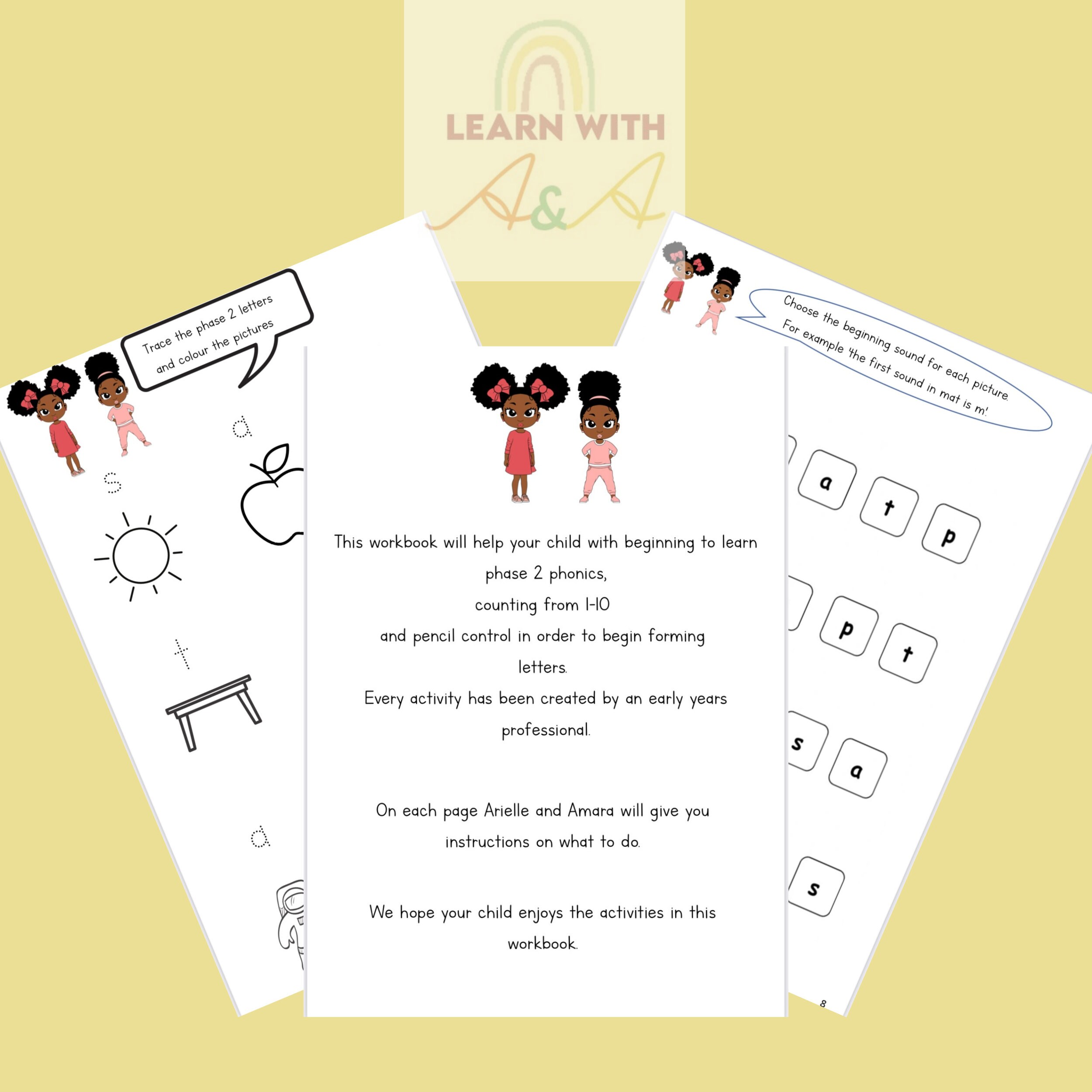 Worksheets Created by an Early Years Professional, Whether You Are Home ...