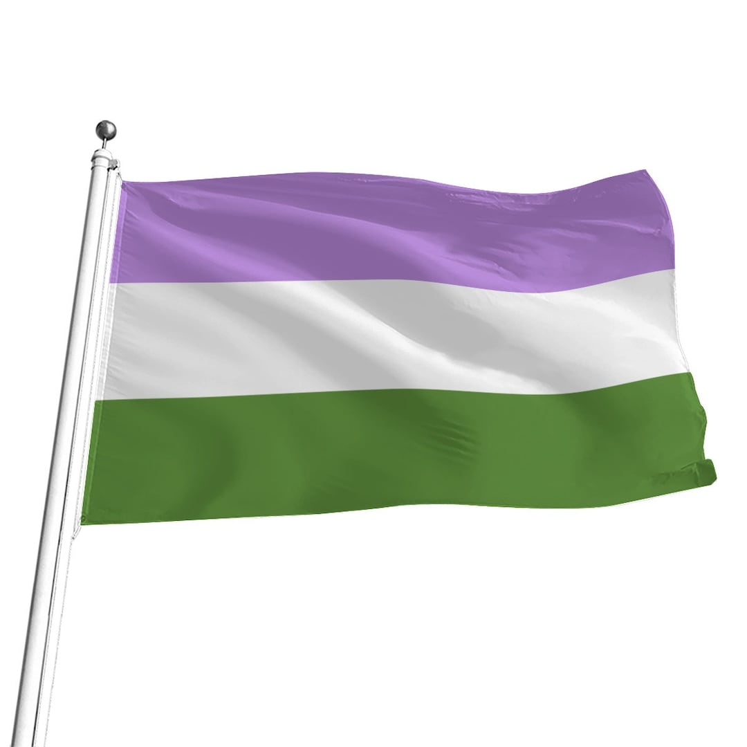 Bandera del Orgullo de Genderqueer, 5 tamaños, Bandera del Orgullo LGBT ...