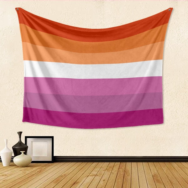 Lesbian Pride Wall Hanging - Etsy