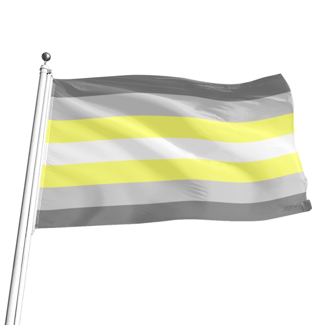 Demigender Pride Flag, 5 Sizes, LGBTQ+ Pride Flag, Ideal for Pride ...