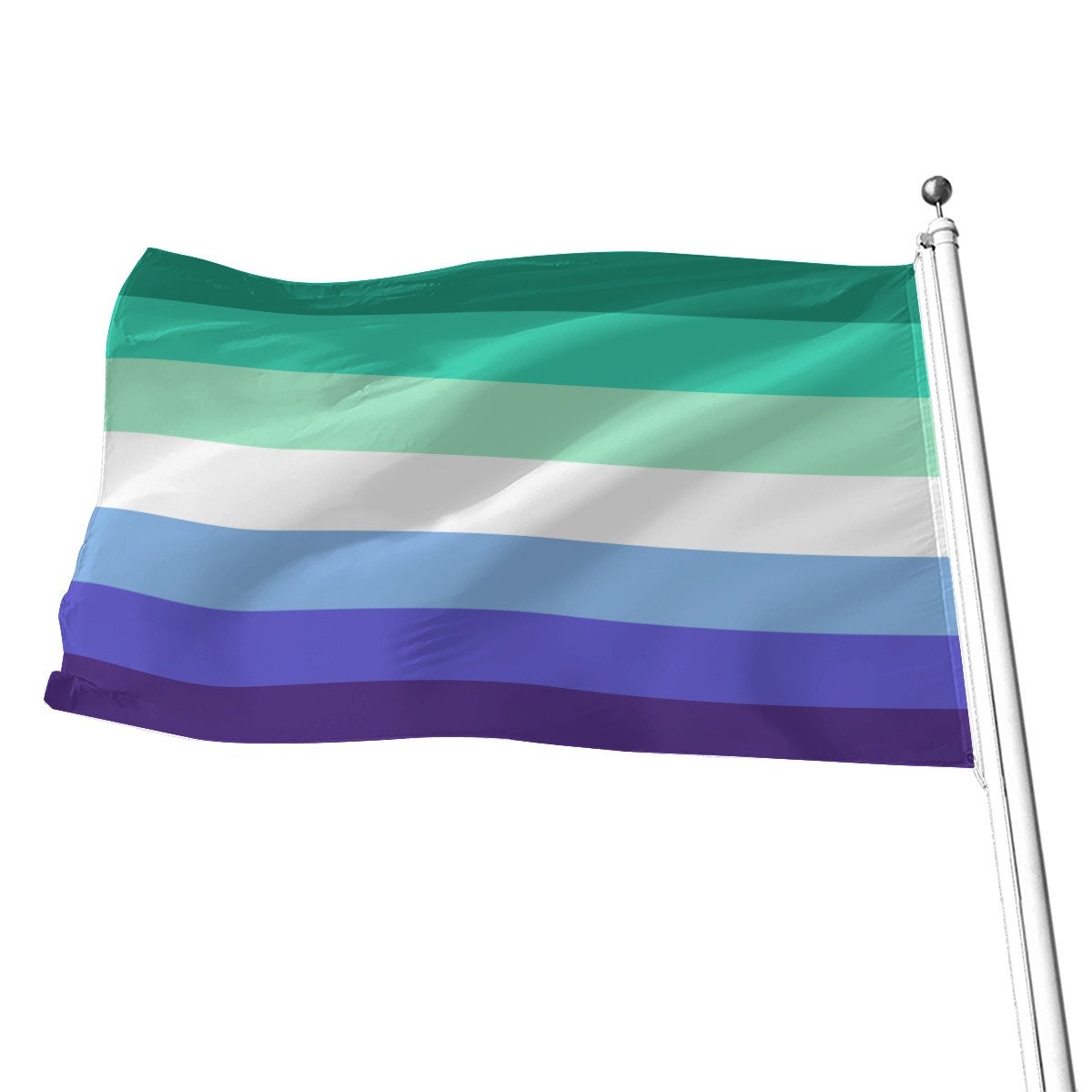 MLM Gay Pride Flag, 5 Sizes, LGBTQ Pride Flag, Ideal for Pride Marches ...