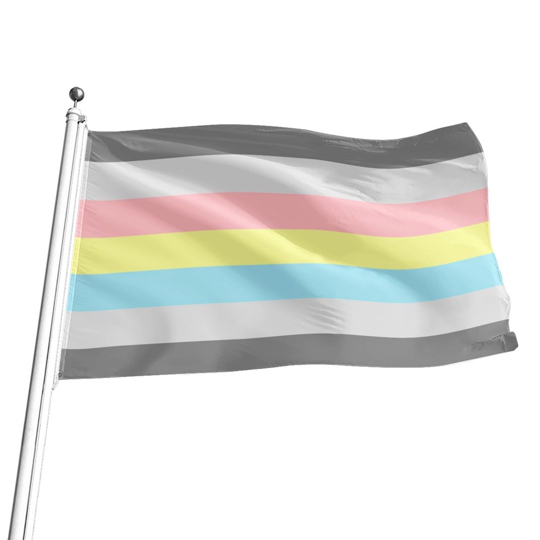 Demiflux Pride Flag, 5 Sizes, LGBTQ+ Pride Flag, Ideal for Pride ...