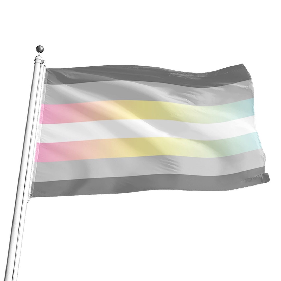 Demifluid Pride Flag, 5 Sizes, LGBTQ+ Pride Flag, Ideal for Pride ...