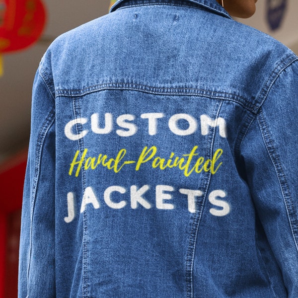 Custom Jean Jacket - Etsy