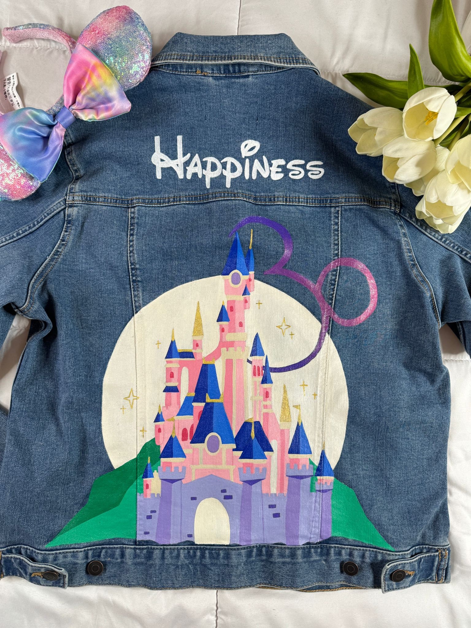 Custom Hand-painted Jackets, Custom Jean Jacket, Iconic Design Inspired ...