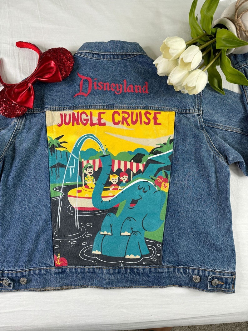 Cinderella Castle Hand-painted Jacket - Disney Custom Design | Disney ...