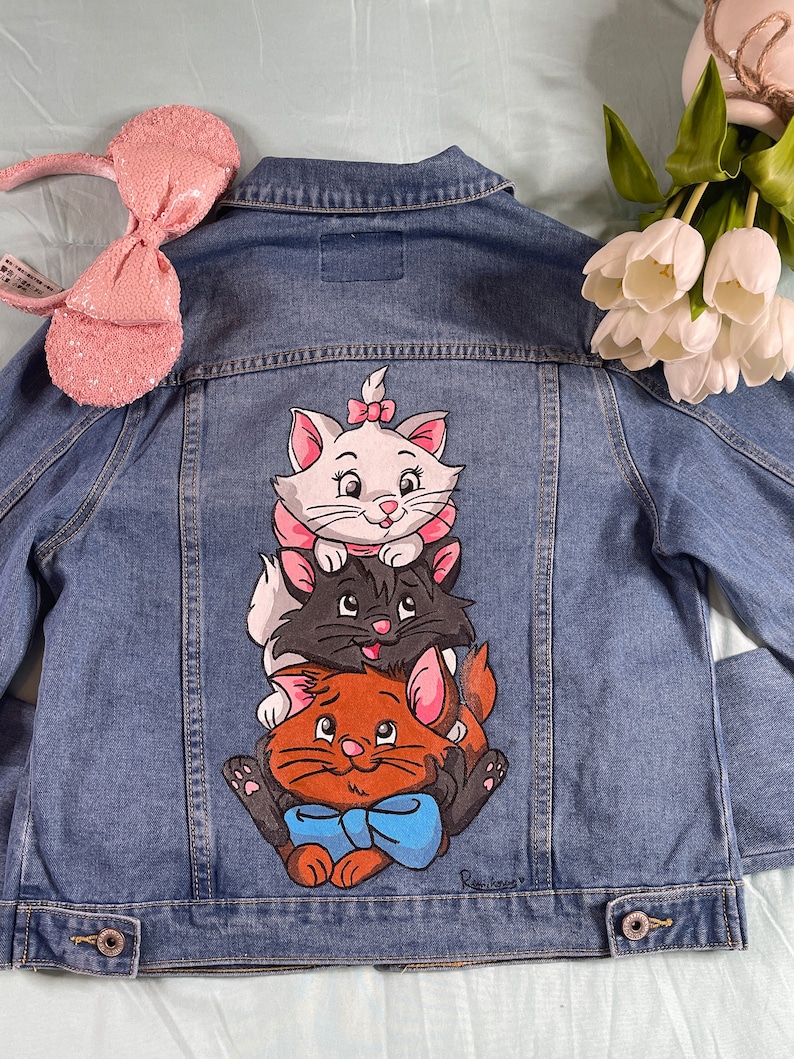Cinderella Castle Hand-painted Jacket - Disney Custom Design | Disney ...