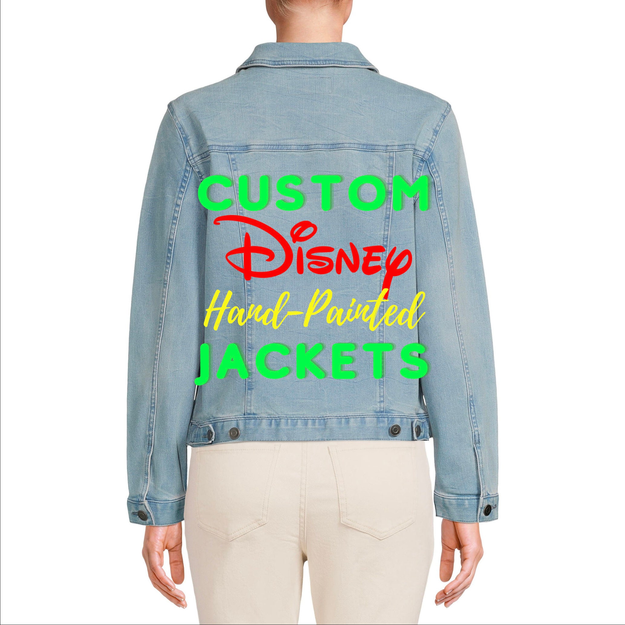 Disney Jacket, Custom Disney Jean Jacket Winnie Pooh, Tiger, Piglet ...