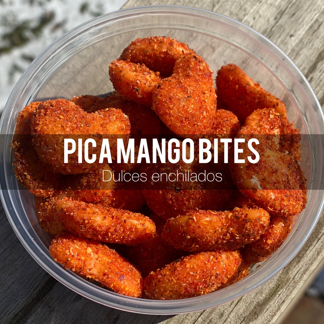 Spicy Chamoy Candy Pica Mango Bites - Etsy