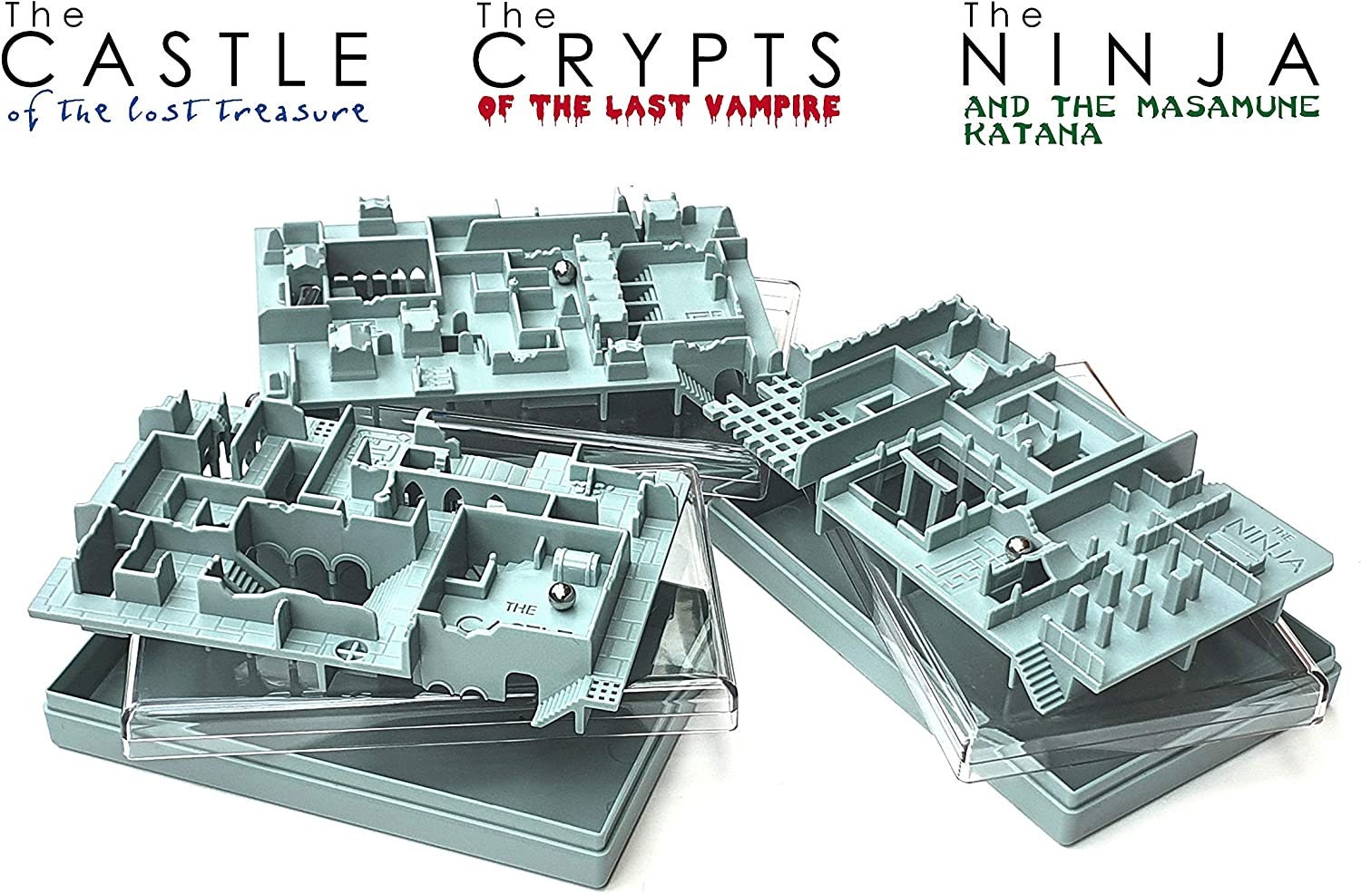 Inside3 Legends Series the Castle Handheld Labyrinth Puzzle Brainteaser ...
