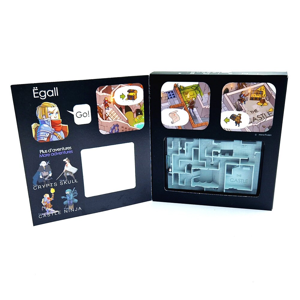 Inside3 Legends Series the Castle Handheld Labyrinth Puzzle Brainteaser ...