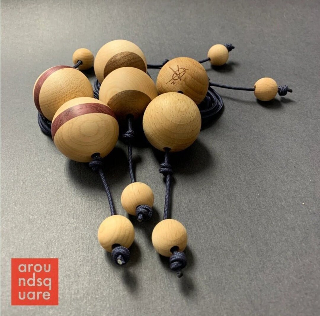 Aroundsquare Monkey Knuckles Wood Series Maple/walnut or Maple/purple ...