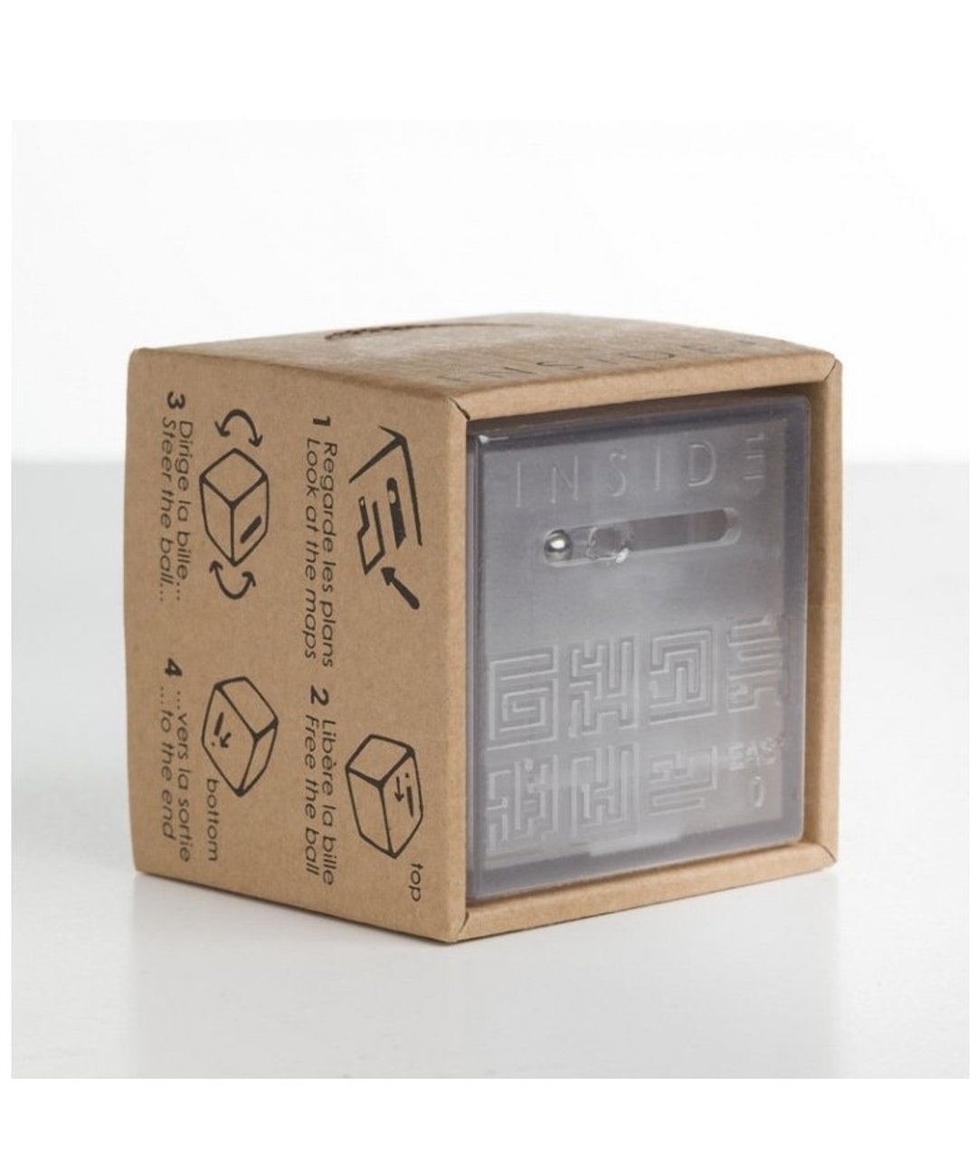 Inside3 Vintage Limited Edition Labyrinth Puzzle Cube Transparent ...