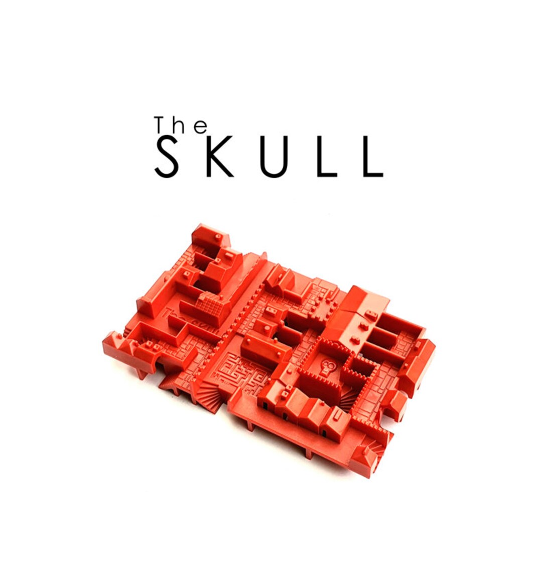 Inside3 Legends Series the Skull Handheld Labyrinth Puzzle Brainteaser ...