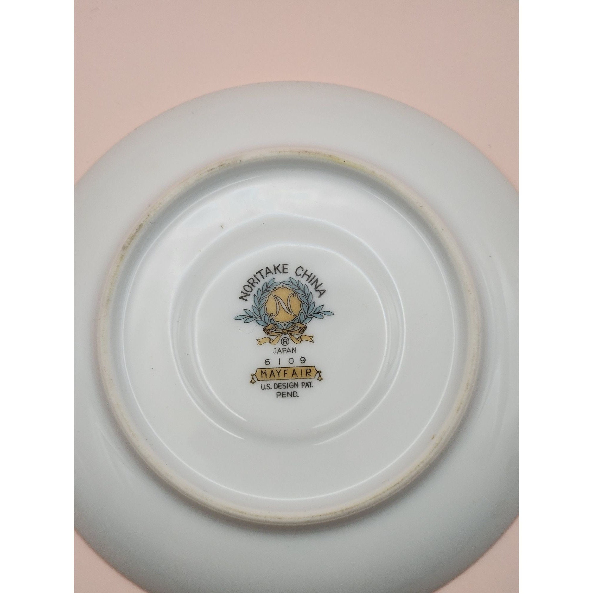 Vintage Noritake China Mayfair Pattern Demitasse Cup Saucer Pink Roses ...